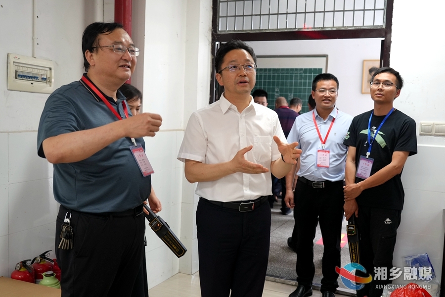 谢岸烨带队督查全市高考备考工作 湘乡网 湘乡新闻网 主流媒体 党政门户